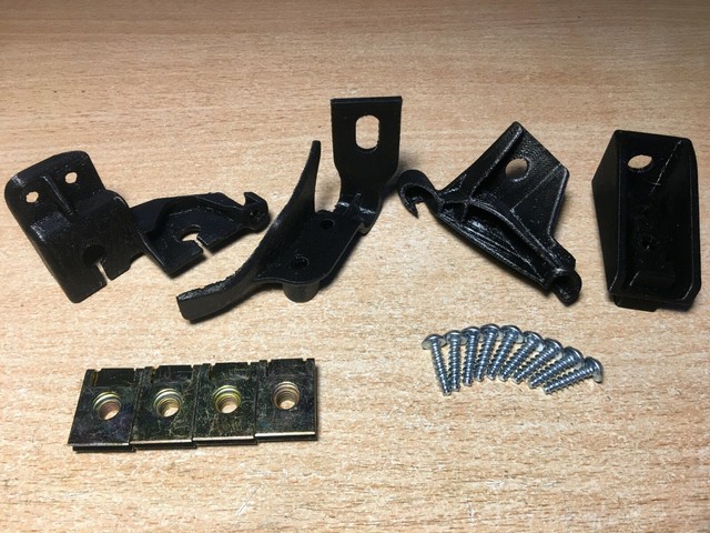 BMW 5 F07 Left Side Headlight Repair Set Kit 63127262734 7262734 ...