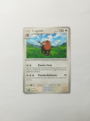 Carte Pokémon - Fragroin - 184/197 - EV03 - Flammes Obsidiennes | eBay