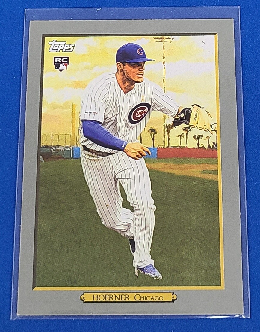 2020 Topps Turkey Red RC #TR-41 Nico Hoerner Chicago Cubs Baseball Card ...