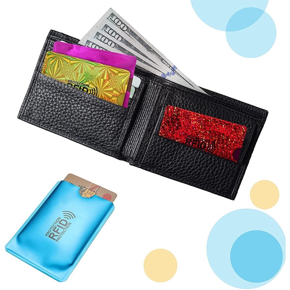 RFID Bank Card Holder Sleeve Protector Blocking NFC Debit/Credit OR ...