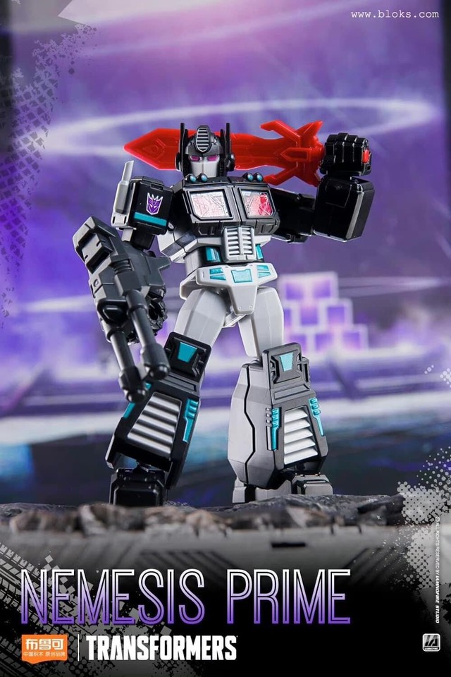 Bloks Transformers G1 Series 4 Model Kit Set of 9 Figures Blind Box US ...