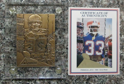RARE HIGHLAND MINT BRONZE CARD ERRICT RHETT RC ROOKIE 1994 FLORIDA ...