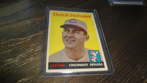 TOPPS 1958 #396 DUTCH DOTTERER BASEBALL CARD | eBay