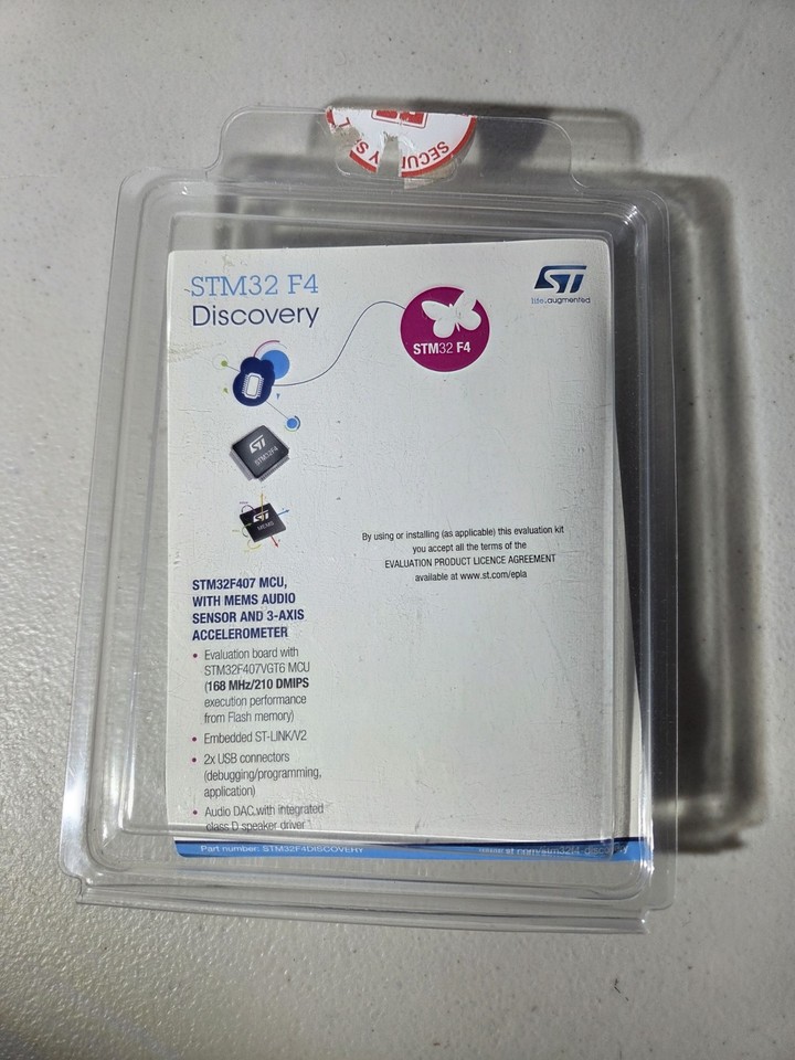 STM32F4 Discovery Kit STM32F407VGT6 – Original ST Eval Board – New Open ...