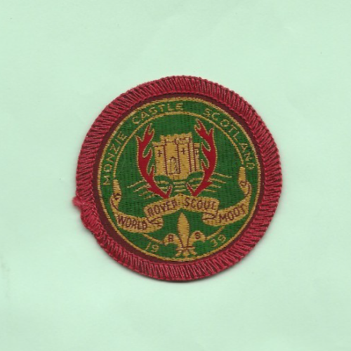 1939 - World Rover Scout Moot Jamboree - Original Participant Badge ...