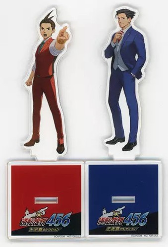 Acrylic Stand 2 Types Apollo Justice Ace Attorney | eBay