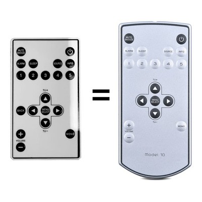 For Tivoli Audio Model 10 AM/FM Radio Replacement Remote Control ...
