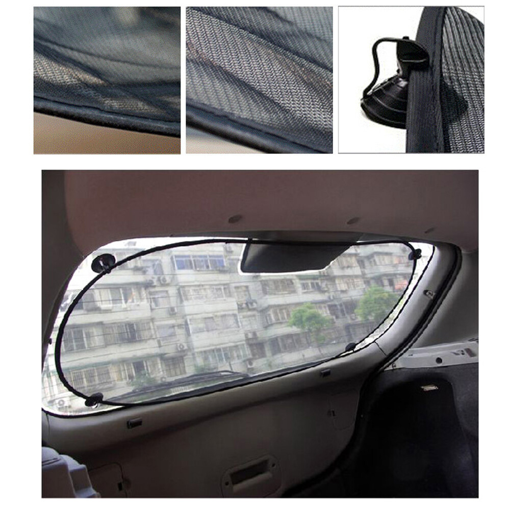 Car Rear Window Screen Mesh Sun Shade Cover Windshield Sunshade Visor ...