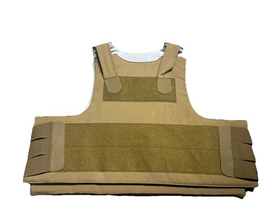 Tactical Paca Soft Armor XLG Vest With Ballistic Inserts 9mm And ...