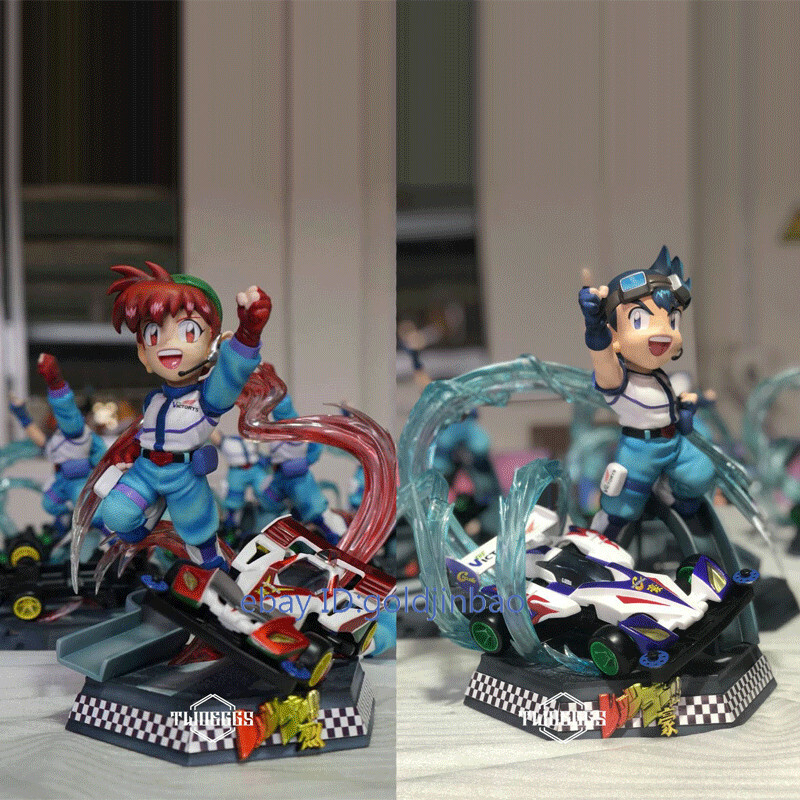 Bakusou Kyoudai Lets Go Seiba Go Seiba Rets Resin Model Painted Statue ...