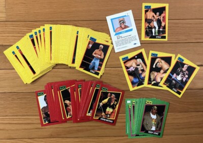 WCW WRESTLING CARDS - Complete Set of 162 Cards - 1991 | eBay