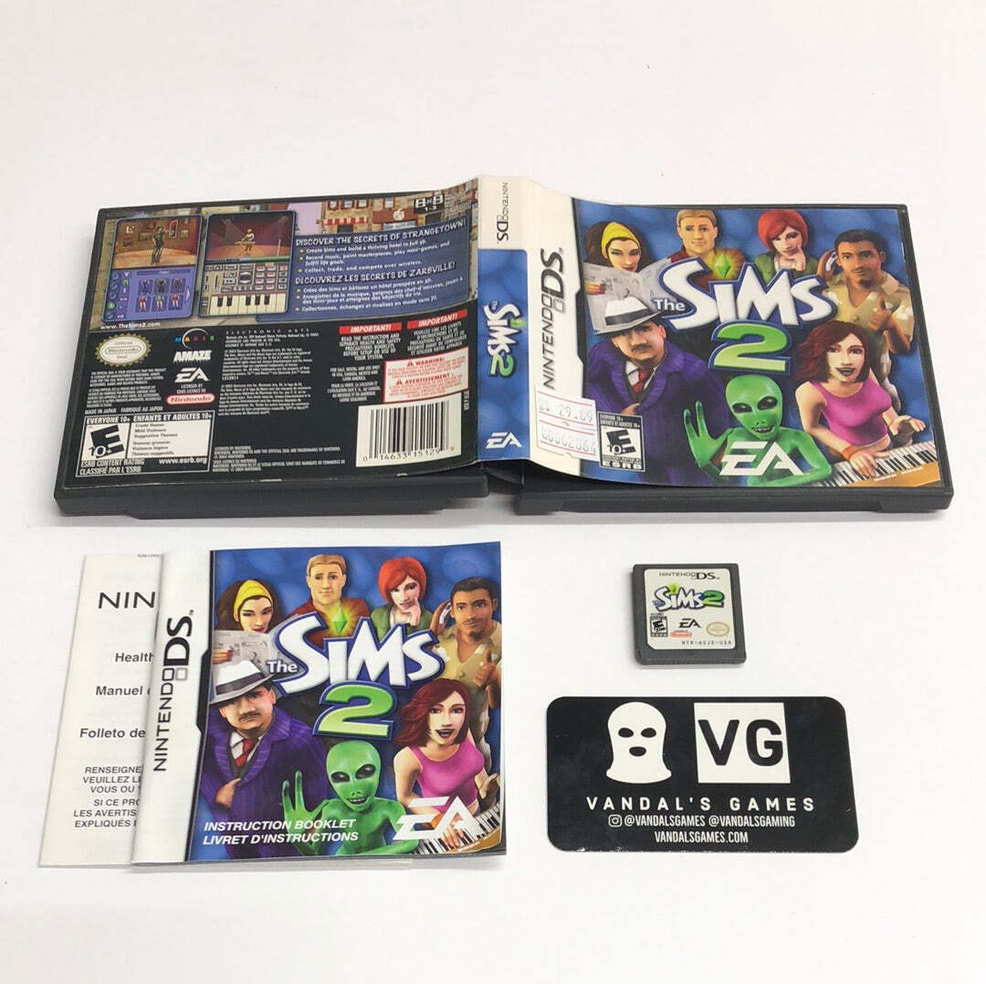 Ds - The Sims 2 Nintendo Ds Complete #2864 14633151299 | eBay