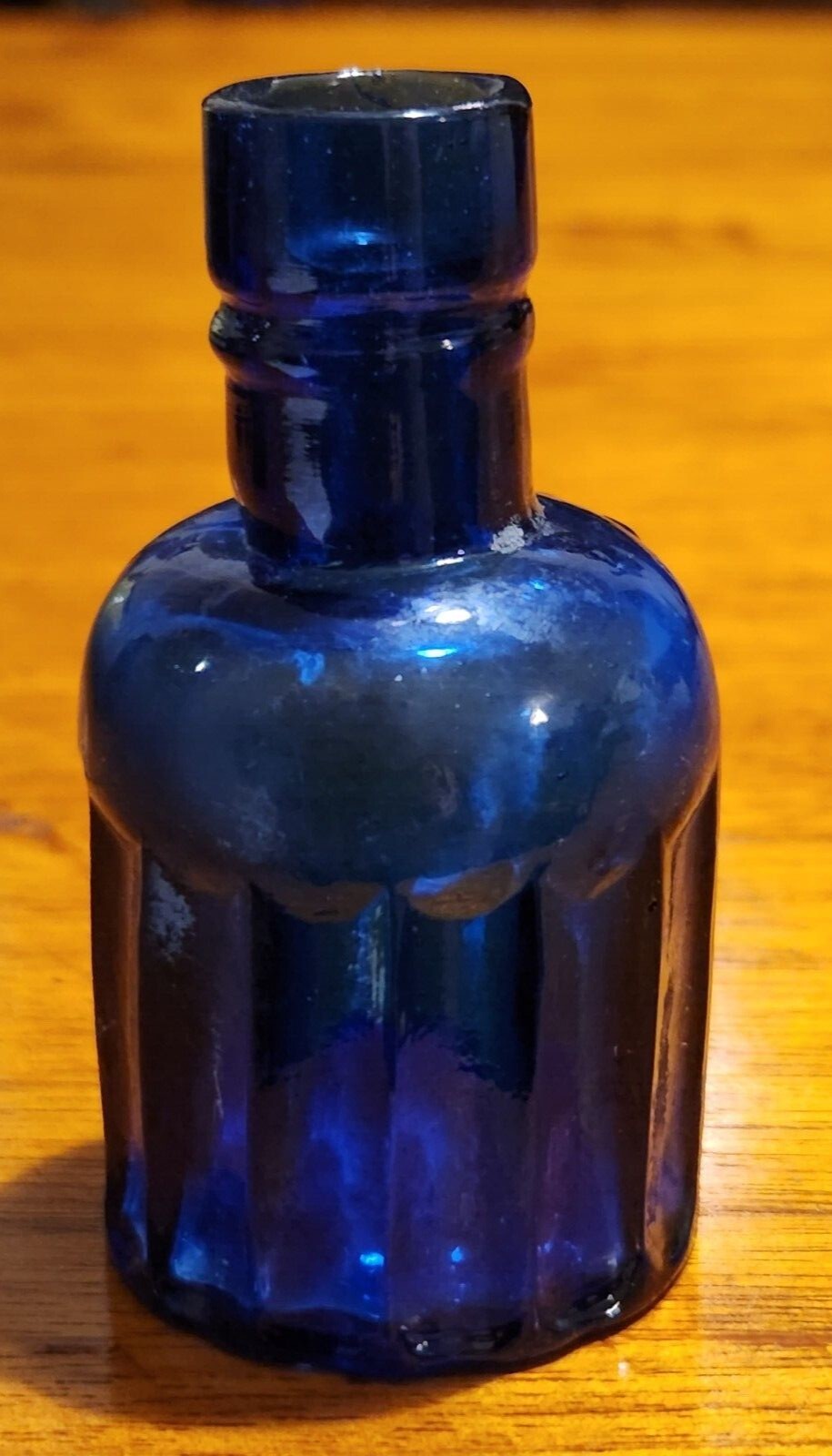 Super rare cobalt blue poison 3" tall size very hard to find now | eBay