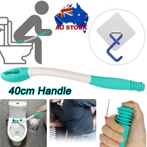 Bottom Bum Wiper Toilet Aids Tool 40cm Long Handle For Pregnant Woman ...