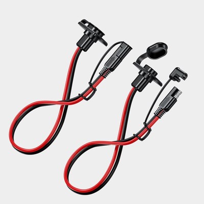 Car Battery Extension DC Power Automotive Panel Connector Cables ZW | eBay