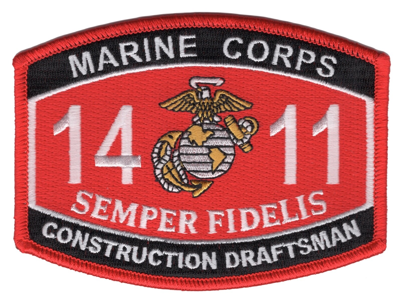 1411 Construction Draftsman US Marine Corps MOS Patch | eBay