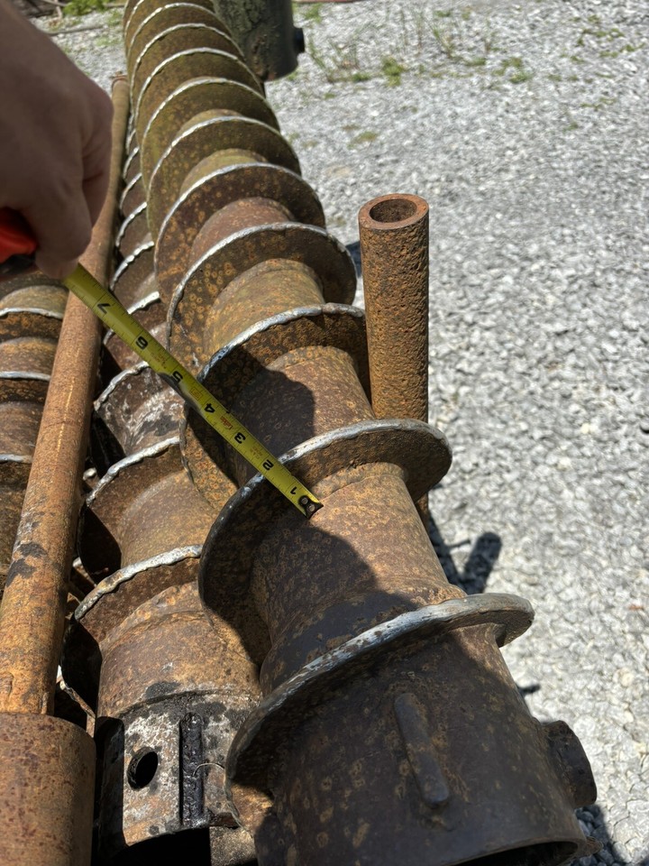 4 1/4” 3 Key Hollow Stem Auger Tooling (35’) | eBay