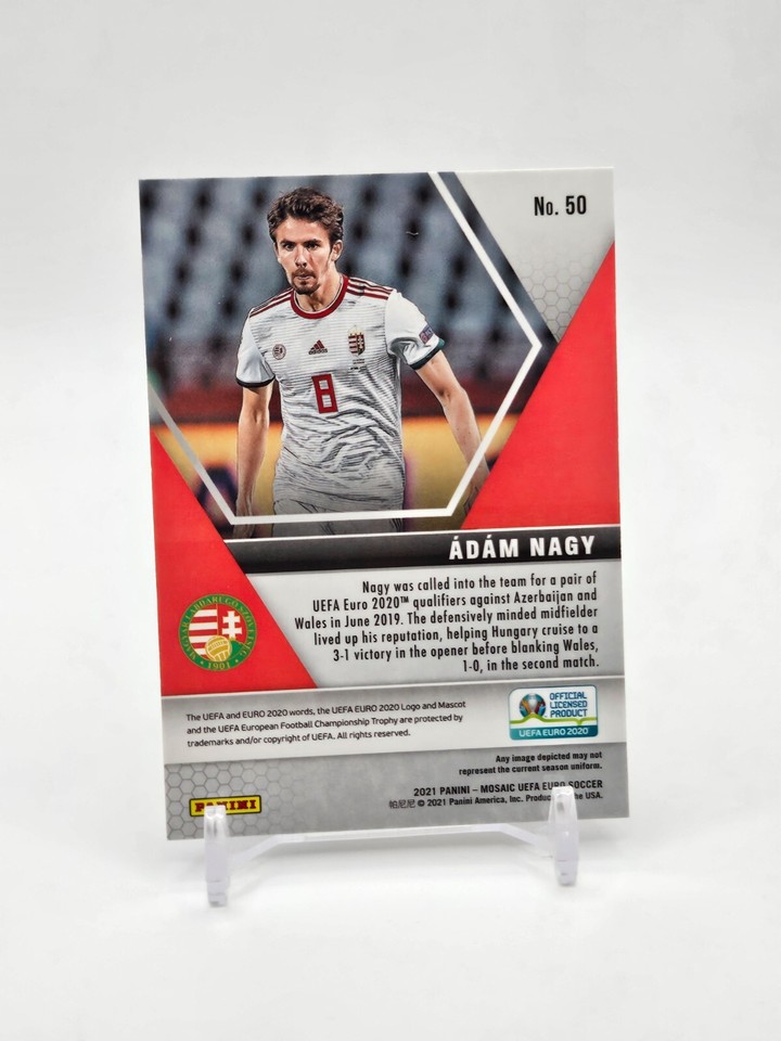 Adam Nagy ROOKIE CARD 2021 Panini Mosaic UEFA Euro #50 Hungary (RC) | eBay