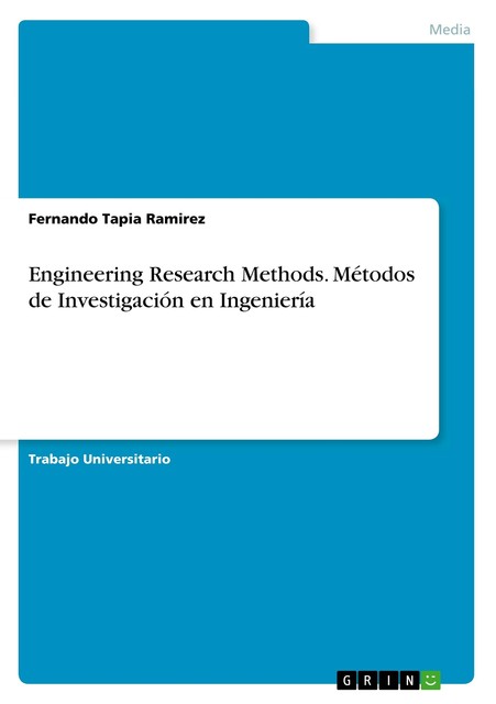 Engineering Research Methods. Métodos de Investigación En Ingeniería ...