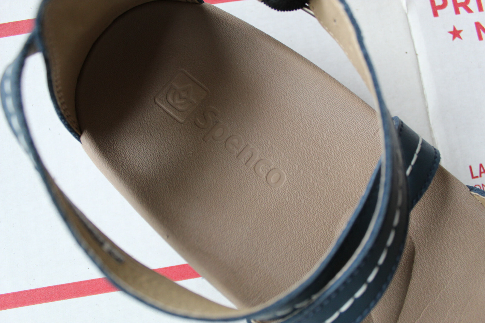 SPENCO MEDICAL CORPORATION BLUE LEATHER SHOES/SANDALS SZ 8 NWOB | eBay