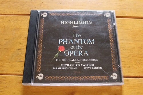 HIGHLIGHTS FROM THE PHANTOM OF THE OPERA (CD, 1987, POLYGRAM) | eBay
