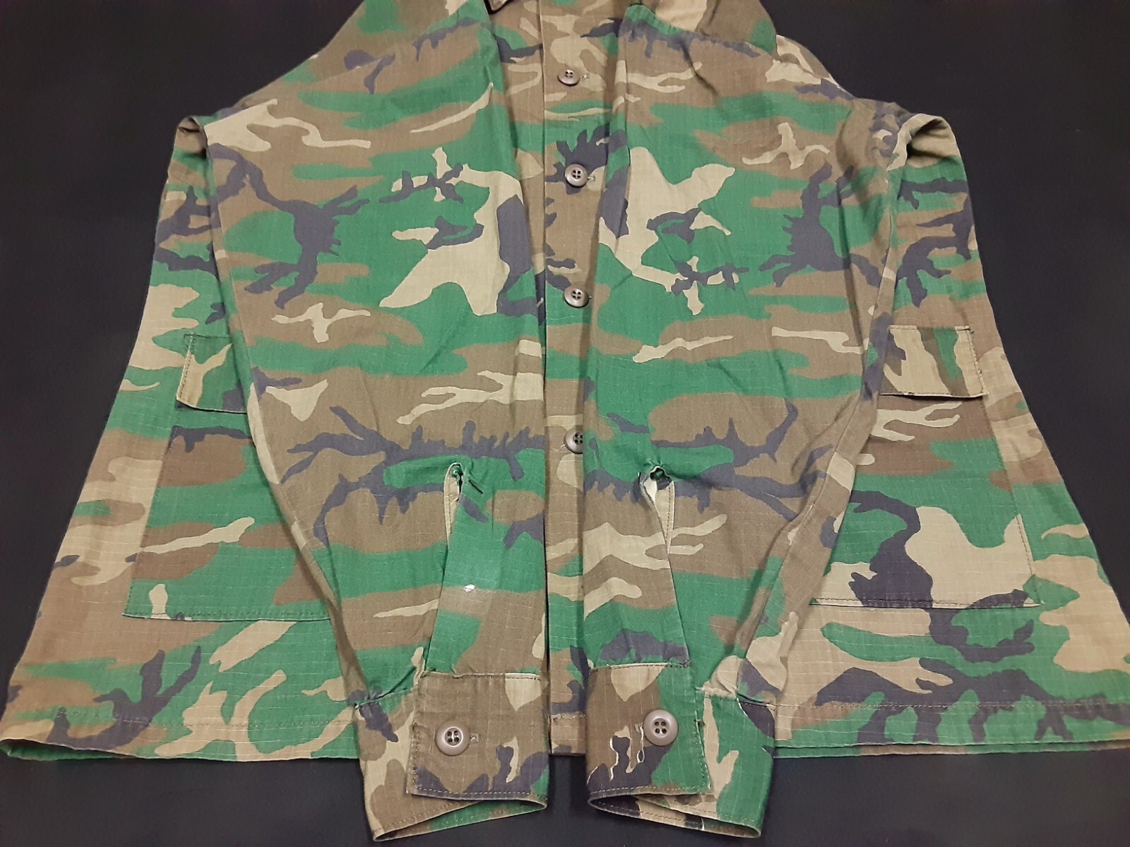 VTG 70s 80s US Army Military ? RDF ERDL Camo Camoufla… - Gem