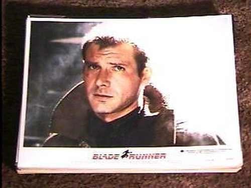 BLADE RUNNER '82 LOBBY CARD #5 HARRISON FORD | eBay