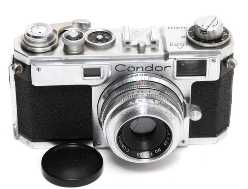 Condor Camera Condor I w. Delta 2.8/4.5cm RARE 1957. Japan | eBay