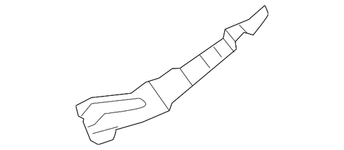 Genuine Nissan Fender Ledge Cover 66894-6CA0A | eBay