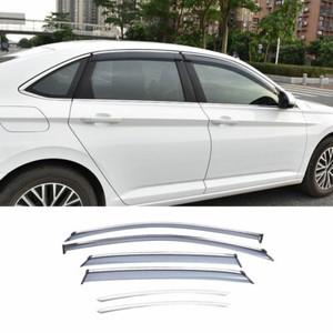 Window Wind Deflector Visor Rain For Volkswagen Jetta Mk7 2019-2021 ABS ...