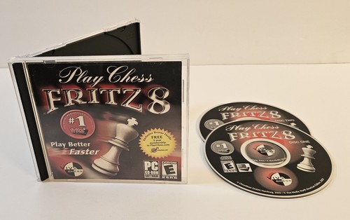 Play Chess Fritz 8 PC CD-ROM Learn Chess & Strategies for Advanced ...