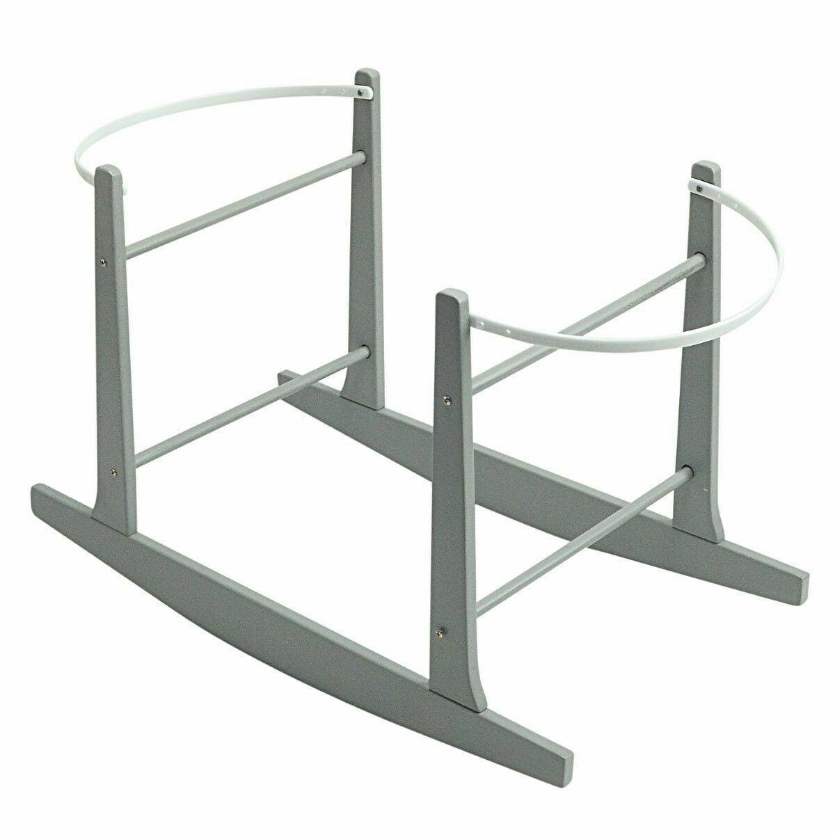 Grey Rocking Moses Basket Stand 5059273691236| eBay