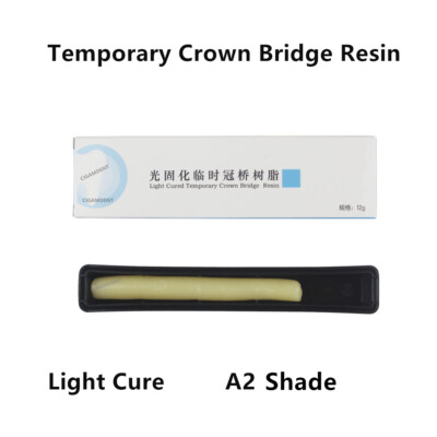 Dental Temporary Crown Bridge Material Light Cure Composite Resin A2 ...