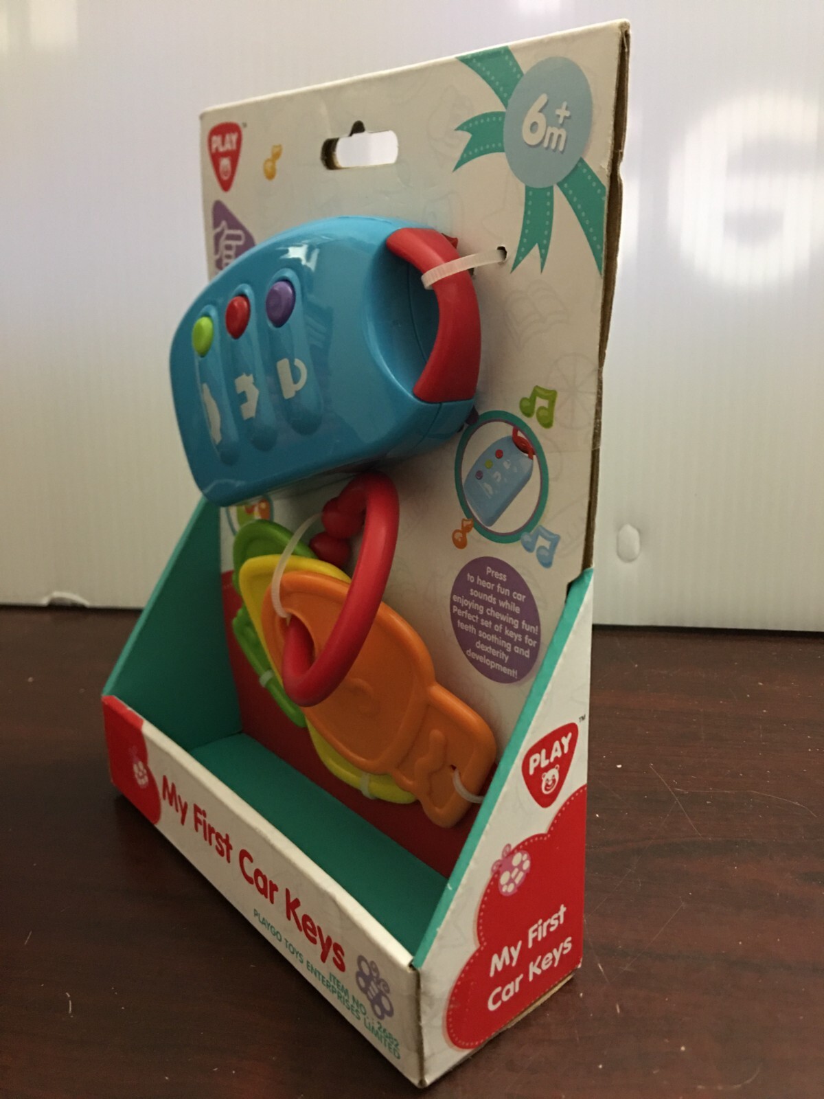 PlayGo Toys My First Car Keys Sound Baby Infant Toddler Teething Toy 6m ...