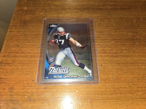 2010 Topps Chrome Rob Gronkowski - Ball in Right Arm #C112 (RC) Rookie ...
