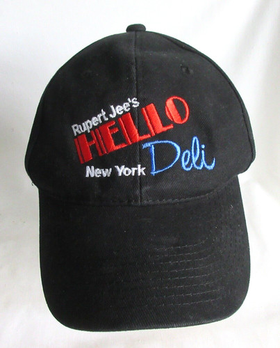 RUPERT JEES HELLO NY DELI NEW YORK LOGO BASEBALL CAP … - Gem