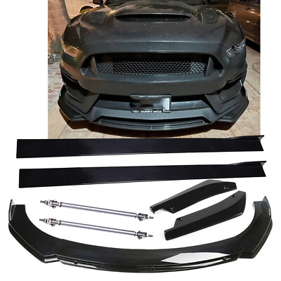 For Dodge Ram 1500 Front Bumper Lip Spoiler Splitter Side Skirt Rear ...