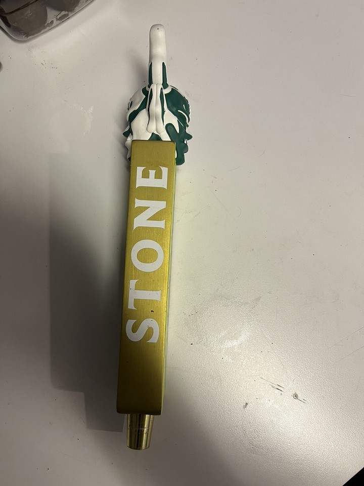 Rare STONE BREWING CO Delicious IPA BEER TAP HANDLE | eBay