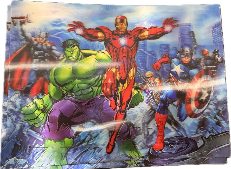 Avengers 3D Wall Art Poster 16"x13" by Pop Creations Marvel Comics ...