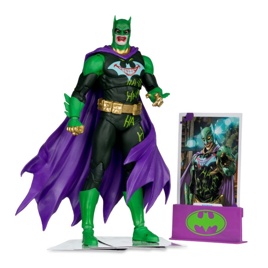 Batman: Joker War Batman (Jokerized) Gold Label 7" Action Figure ...