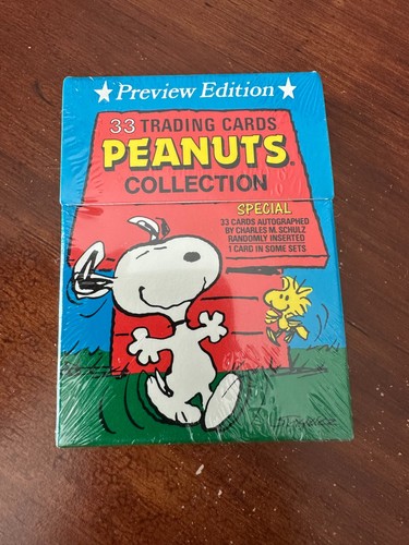 Peanuts Collection Preview Edition 33 Trading Card Set Snoopy Sealed | eBay