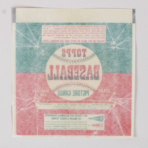 1952 Topps Baseball Wax Pack Wrapper 5 Cent Mantle Rookie Year | eBay