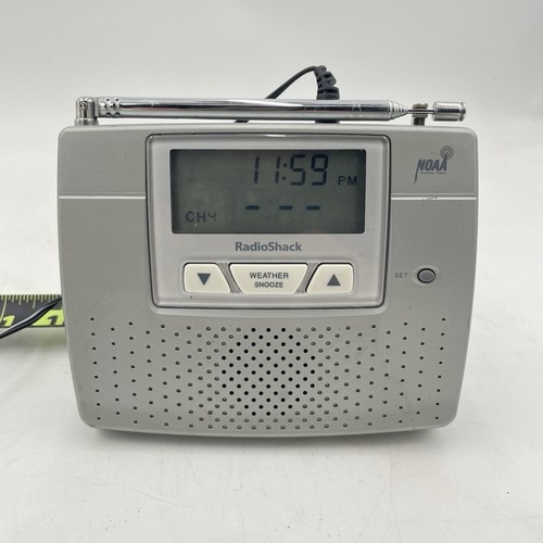 NOAA Weather Alert Radio - Radio Shack - 12-260 - with AC adapter ...
