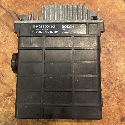 86-87 Mercedes W124 300D ECU Turbo Diesel General GM Basic Control ...