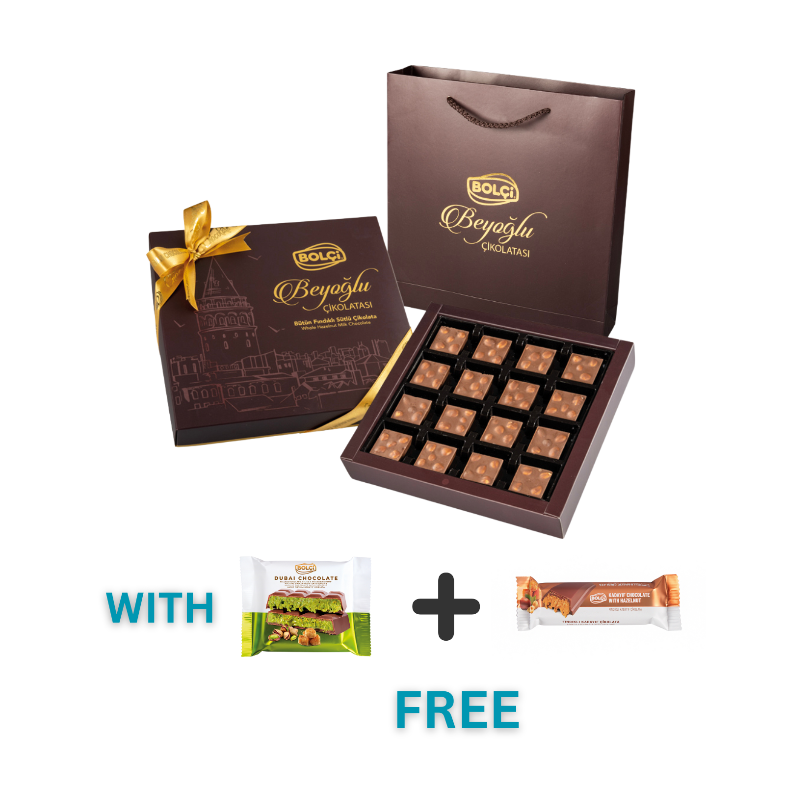 BOLCI - WHOLE HAZELNUT MILK CHOCOLATE BEYOGLU 240g | eBay UK