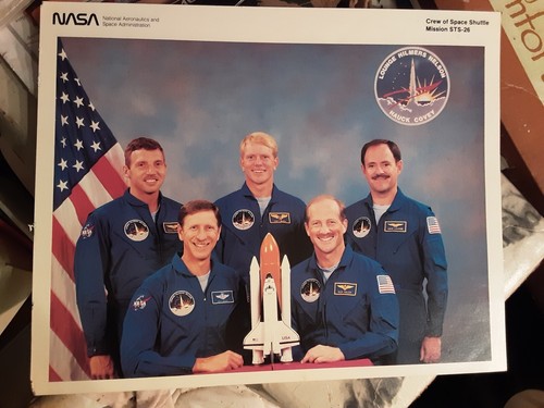 Authentic NASA Photo of Crew of Space Shuttle Mission STS-26 | eBay