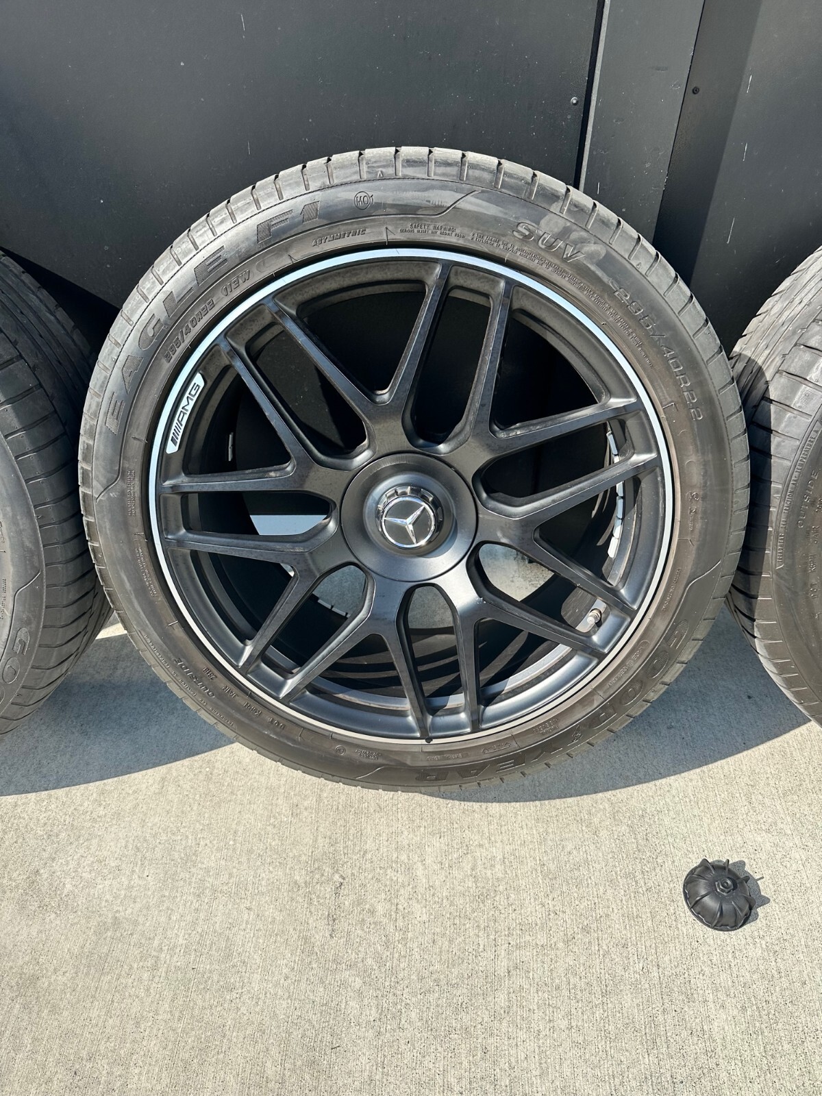 22" Mercedes AMG G WAGON G63, G55, G550 Wheels Factory Set 4 w/Center ...