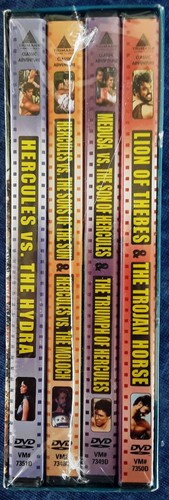THE ADVENTURES OF HERCULES - (4) DVD SET / 7 MOVIES - TRIMARK - STILL ...