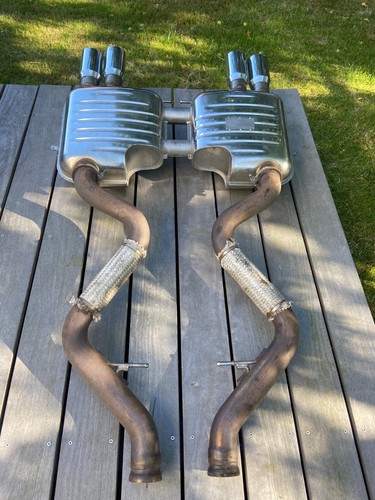 BMW M3 E90 E91 E92 Eisenmann exhaust | eBay