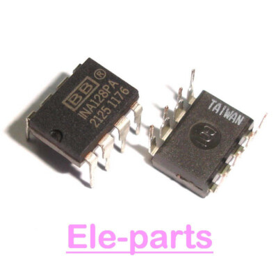 10 PCS INA128PA DIP-8 INA128P INA128 Low Power Instrumentation ...